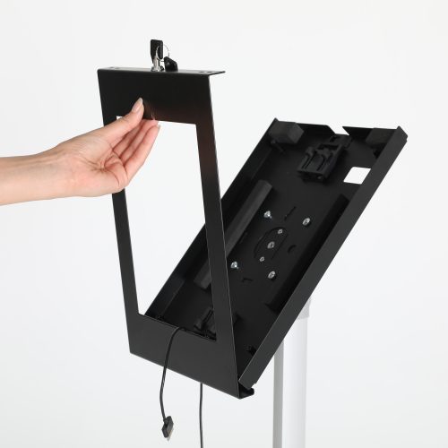 Kavisli Siyah Renk, iPad, Samsung, Tablet Tutucu Stand